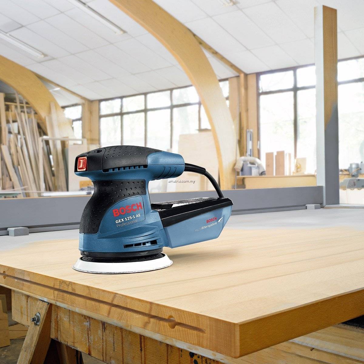 BOSCH GEX125-1A 250W 125mm Random Orbit Sander